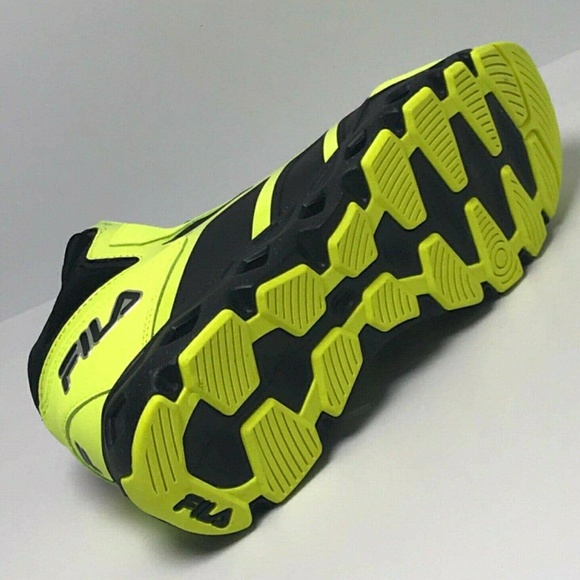 Fila | Shoes | Mens Fila Torranado Neon Lime Green Black Sneakers Nwt ...